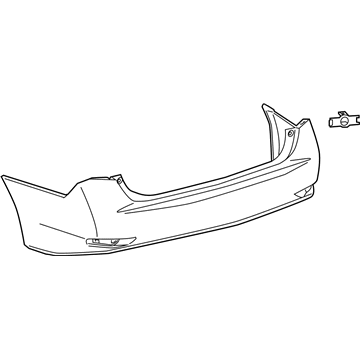 Genuine Lexus GS350 Bumper