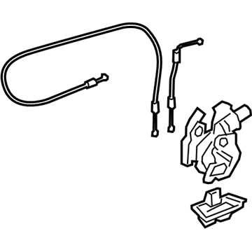 Genuine Lexus ES350 Trunk Latch