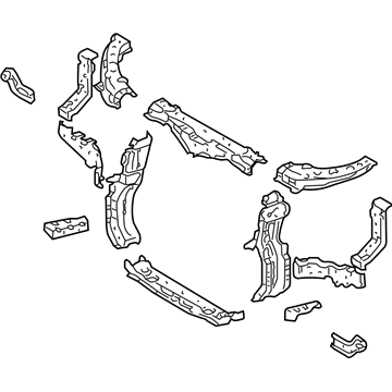 Genuine Lexus RX350 Radiator Support