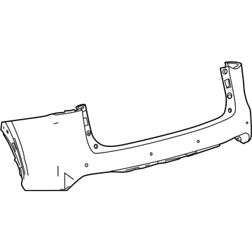 Genuine Lexus NX300 Bumper