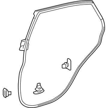 Genuine Lexus RX350 Door Seal