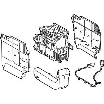 Genuine Lexus RX350 Center Console Base