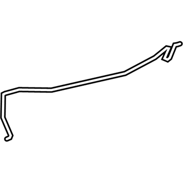 64531-33230 Genuine Lexus Bar, Luggage Door Hinge Torsion, RH