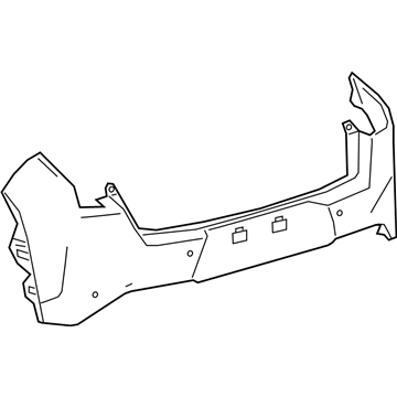 Genuine Lexus UX200 Bumper