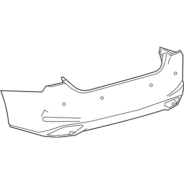 Genuine Lexus ES300h Bumper