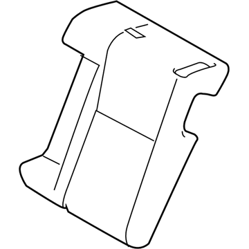 Rear Seat & Seat Track - 2022 Lexus IS350