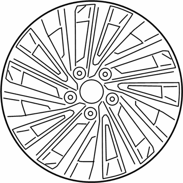 Genuine Lexus ES350 Spare Wheel