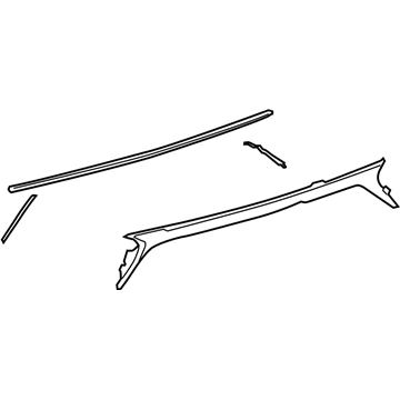 Rear Moulding - 2022 Lexus LS500h