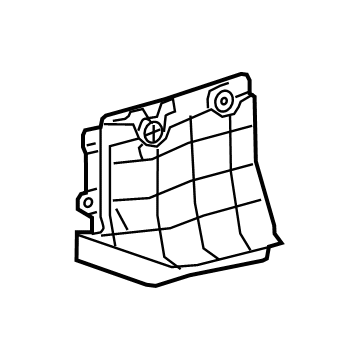 Front Fender Apron & Dash Panel - 2021 Lexus ES300h