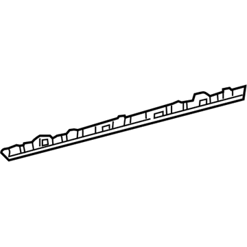 Genuine Lexus GX470 Door Moldings