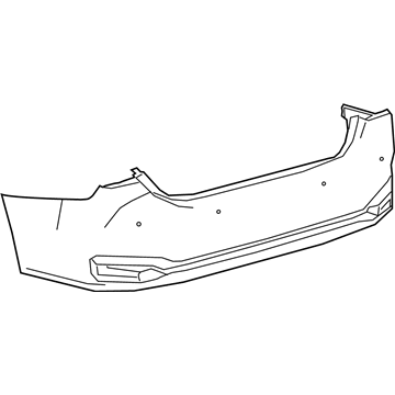 Genuine Lexus ES300h Bumper