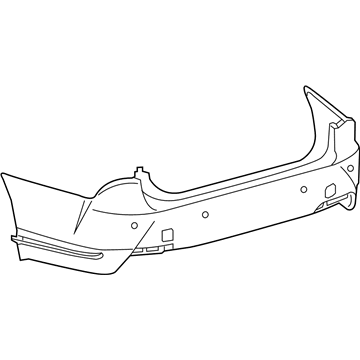 Genuine Lexus LS500 Bumper