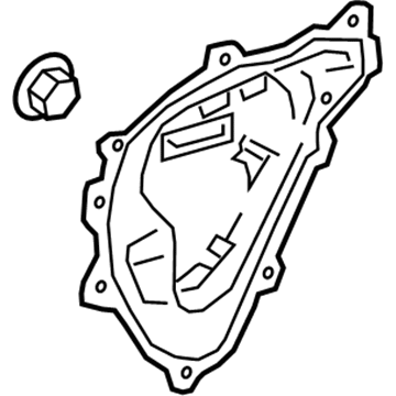 Rear Door Panel & Glass - 2020 Lexus LS500h