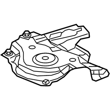 Suspension Crossmember & Under Cover - 2022 Lexus ES350